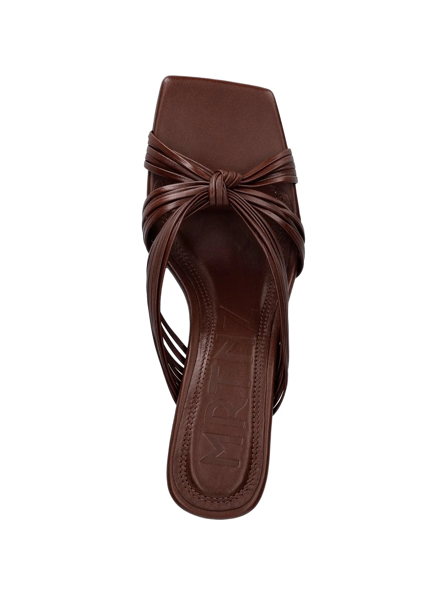 Босоножки Souliers Martinez Amanda knotted sandals, размер 39, коричневый — фото 1