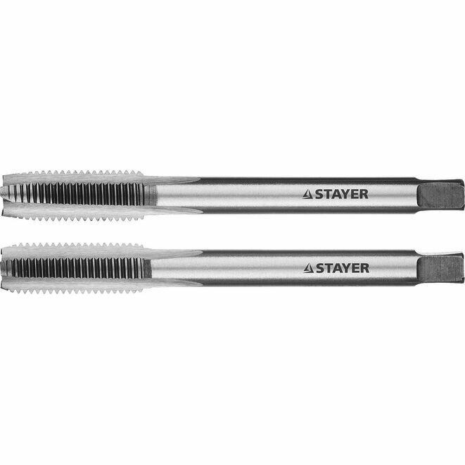 Комплект метчиков MaxCut, STAYER M8 х 1.0 мм, 2 шт.