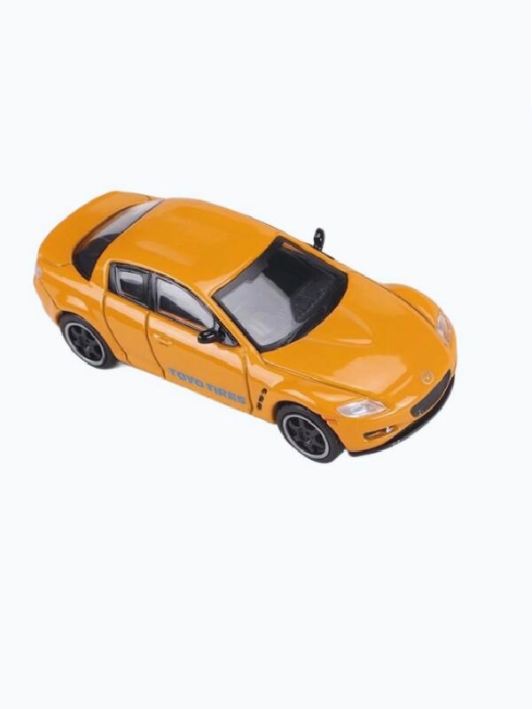 Машинка металлическая Kоллекционная модель DCT 1:64 Mazda RX-8 Silver