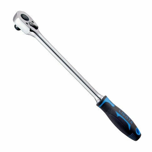 Licota ALH-00064F Трещотка, 1/2", 48 зубцов, экстрадлинная L=380 мм
