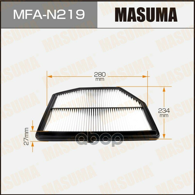 Фильтр воздушный Masuma арт. MFA-N219