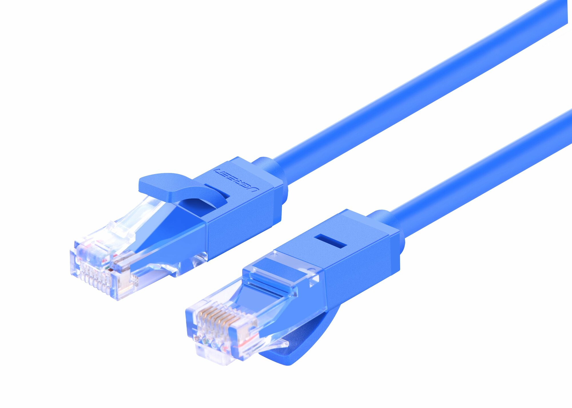 Кабель сетевой UGREEN NW102 (11203) Cat 6 8-Core U/UTP Ethernet Cable. Длина: 3м. Цвет: синий