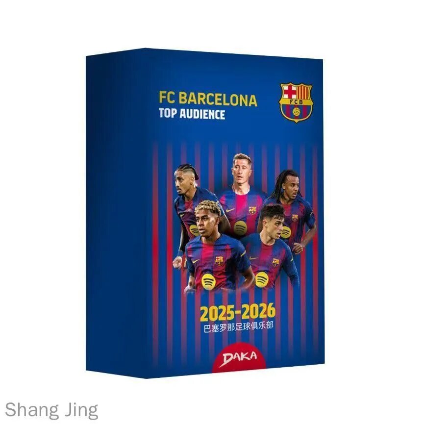 Футбольные карточки DAKA 25-26 (Барселона, Futbol Club Barcelona), коллекционные, TOP AUDIENCE