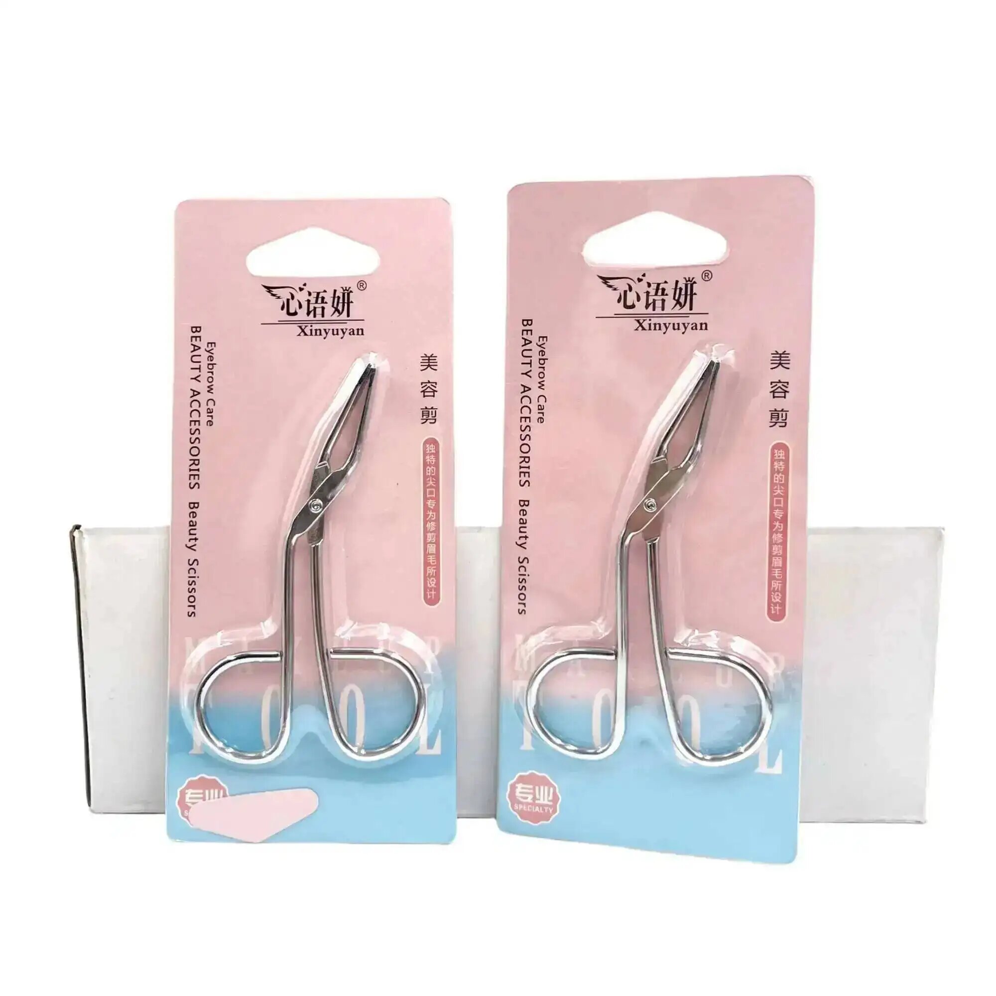 Пинцет для бровей SiKO из нержавеющей стали 2pcs