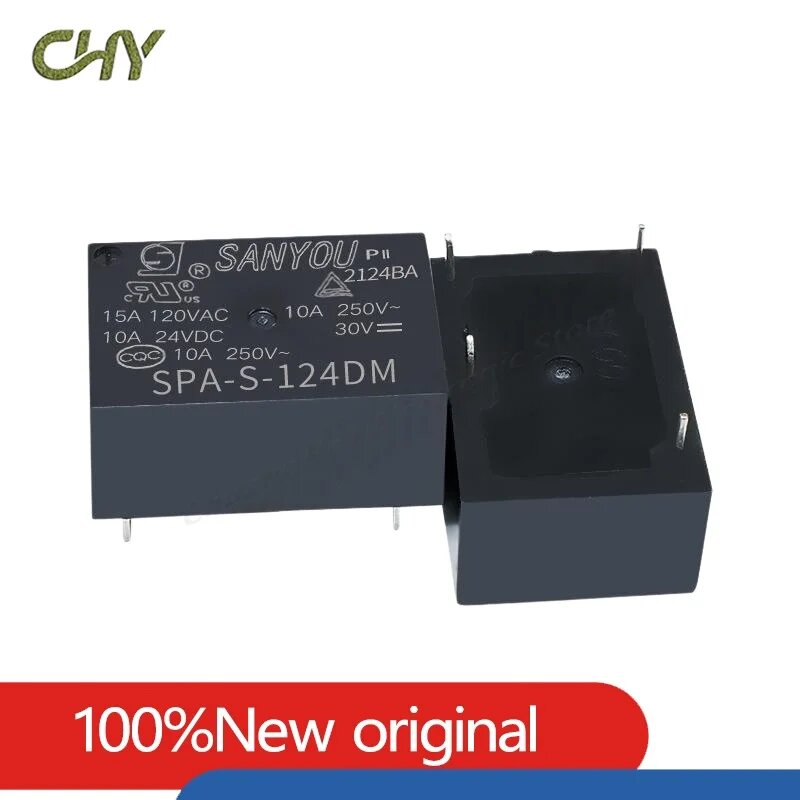 Реле SPA-S-124DM2 16А 24В, Размер SPA-S-124DM2(24V)