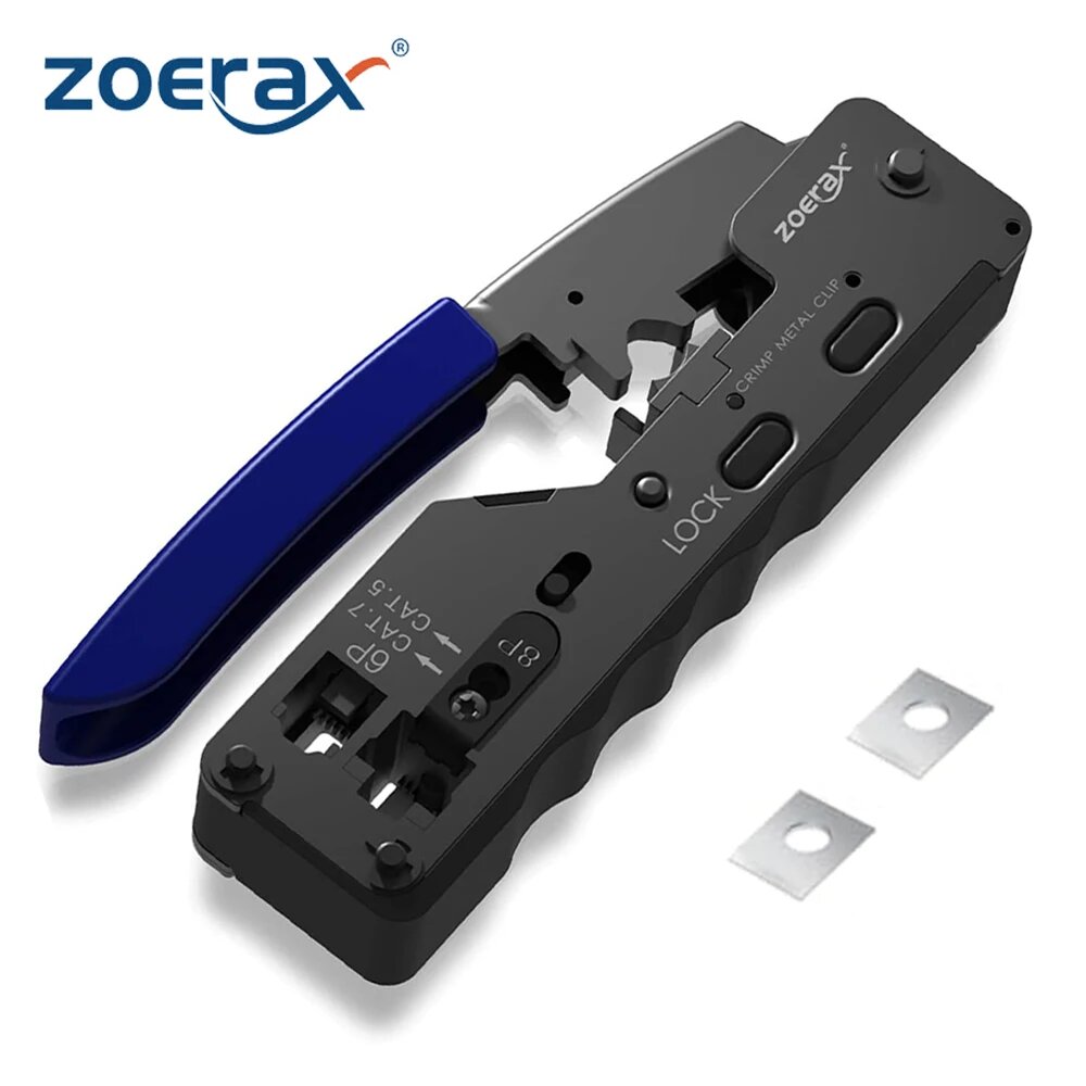 Обжимной инструмент ZoeRax для кабелей RJ45