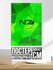 Постер на стену Mass Effect green poly