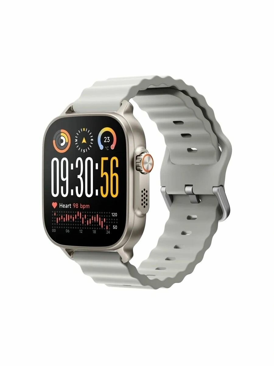 Смарт-часы Realme Watch 5 1.97" сереб.