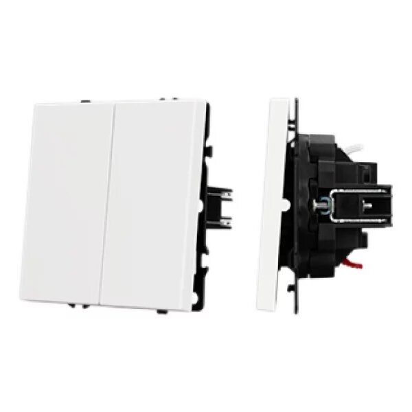 Выключатель Arlight ARL NOBE Выключатель звонковый 2 кл софт-тач белый кварц SWT-MKR2-SFPL-WH (250V, 10A) (Arlight, -)