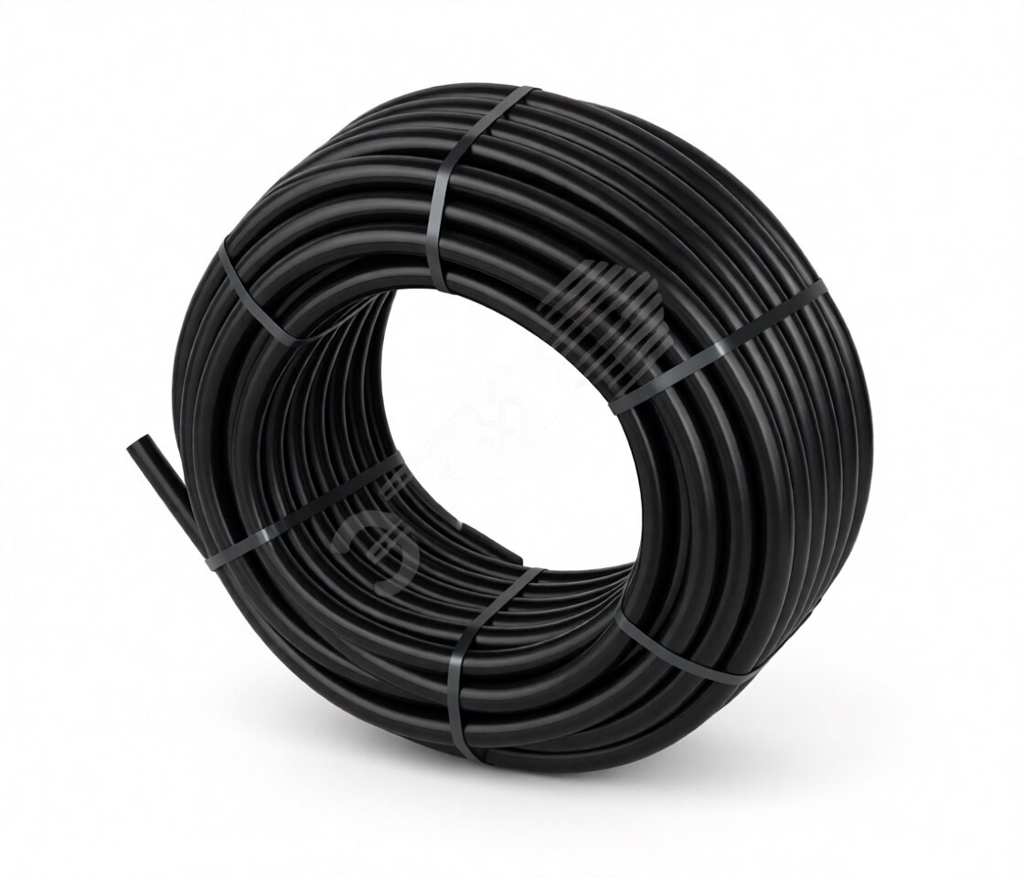 Кожух гофрированный Uponor UNIWELL для трубы d 18/20 мм, 50 м, черный 1012864 [523350]