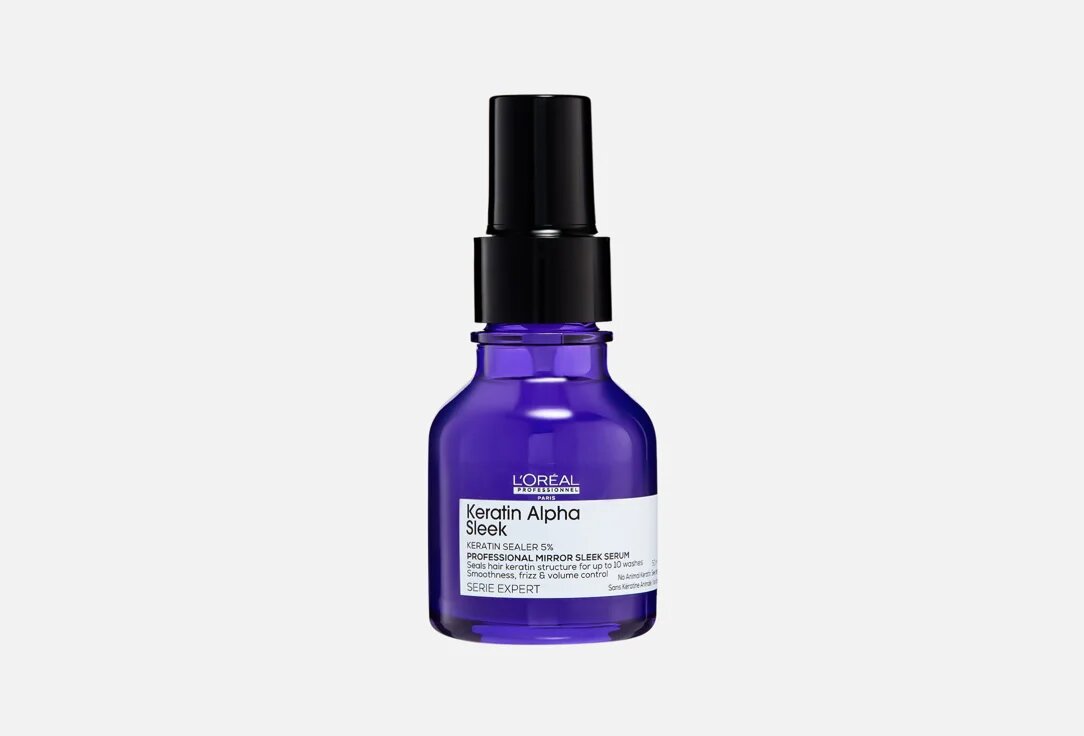 LOreal professionnel Keratin Alpha Sleek Профессиональная сыворотка для выпрямления волос 50 мл