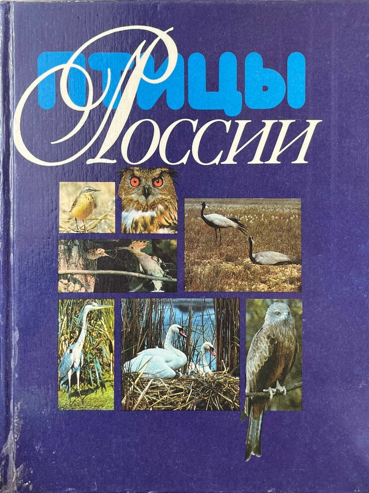 Птицы России. Семаго Леонид Леонидович. Советская Россия. 1992. Твердый переплет. 176 стр
