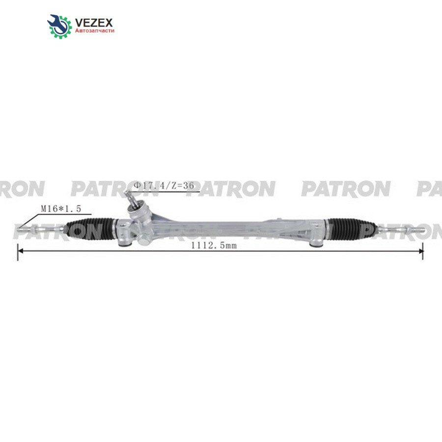 PATRON PSG3119 Рейка рулевая