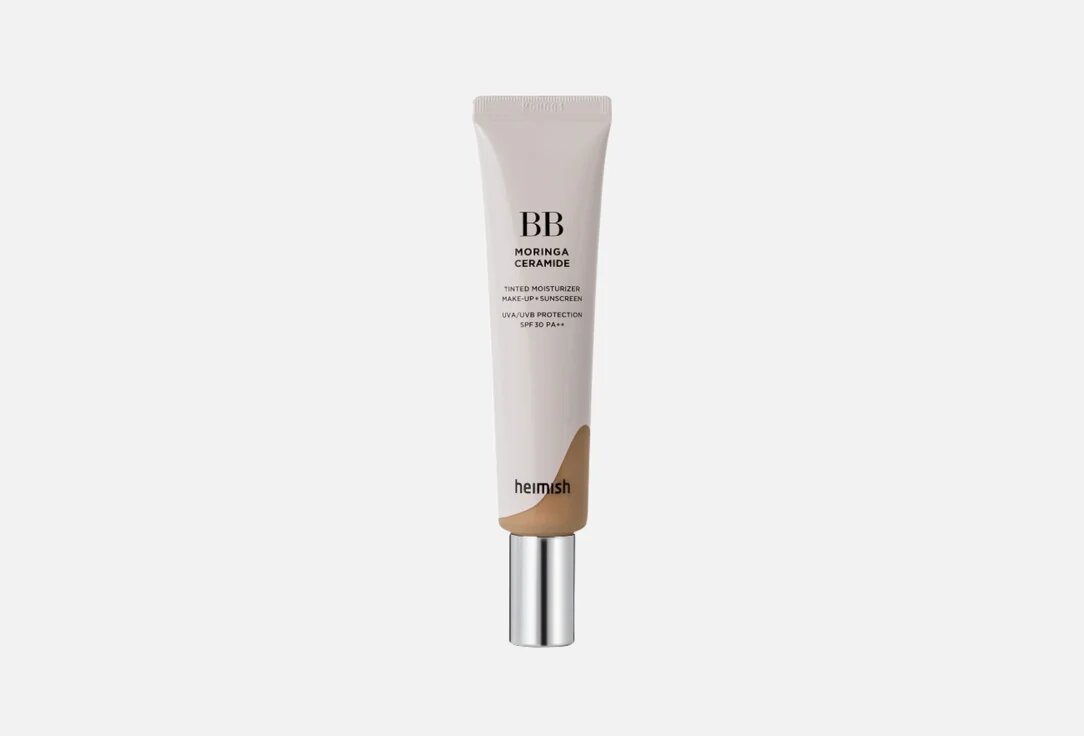 Heimish Moringa Ceramide Увлажняющий BB-крем для лица SPF30 30г 28, Tan