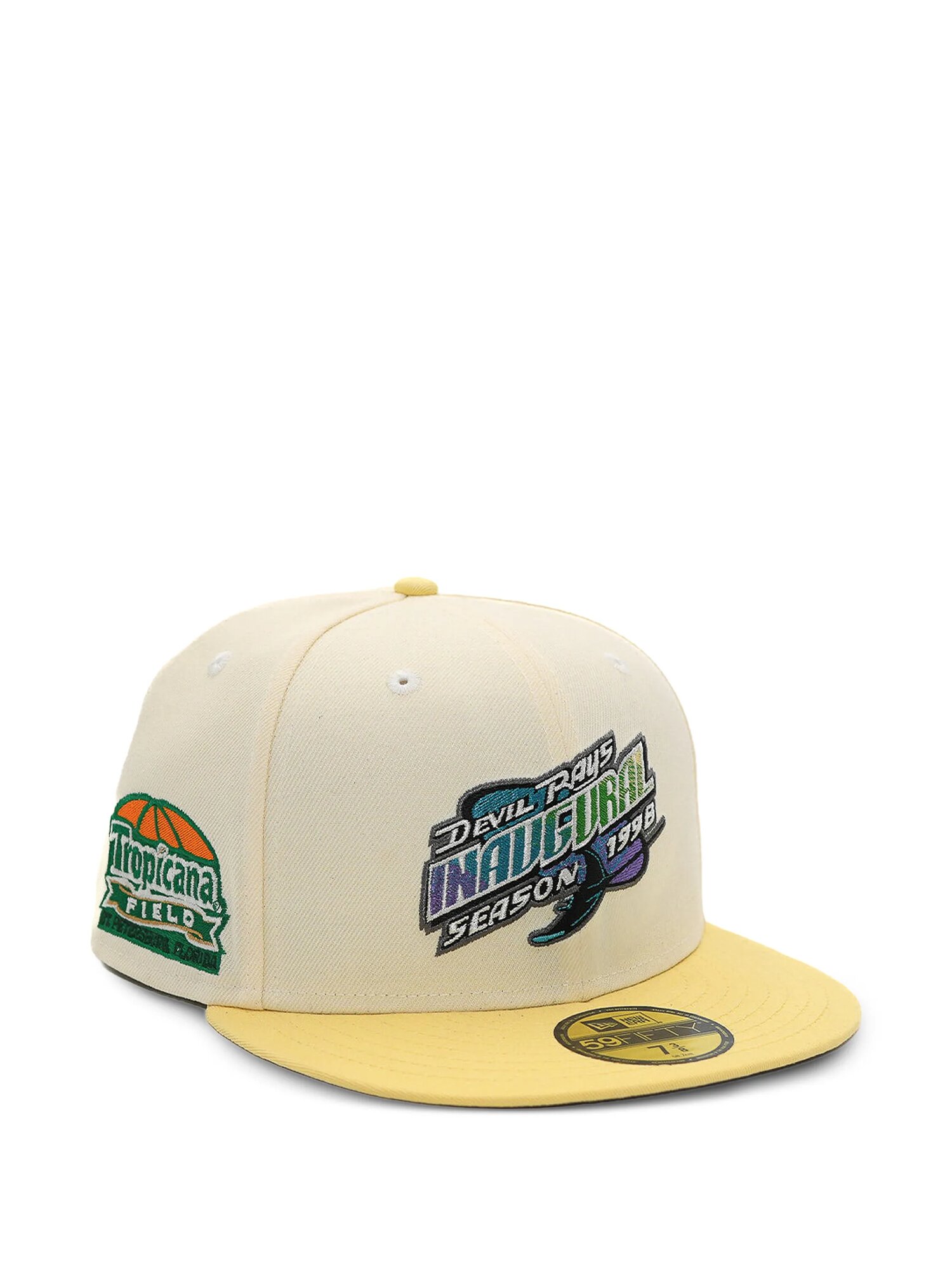 Шапка NEW ERA 59FIFTY Tampa Bay Rays для девочек, размер L-XL, разноцветный — фото 1