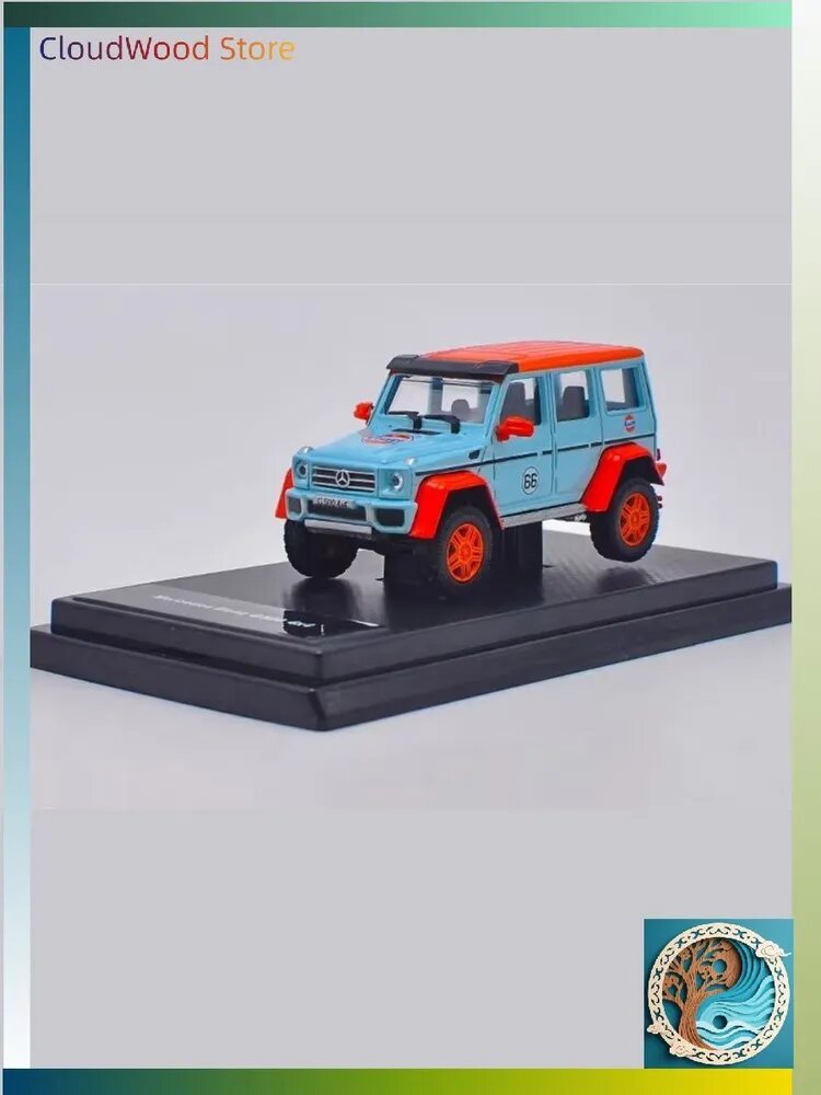 Легкосплавный автомобиль модели 1/64 Mercedes-Benz G500 4x4