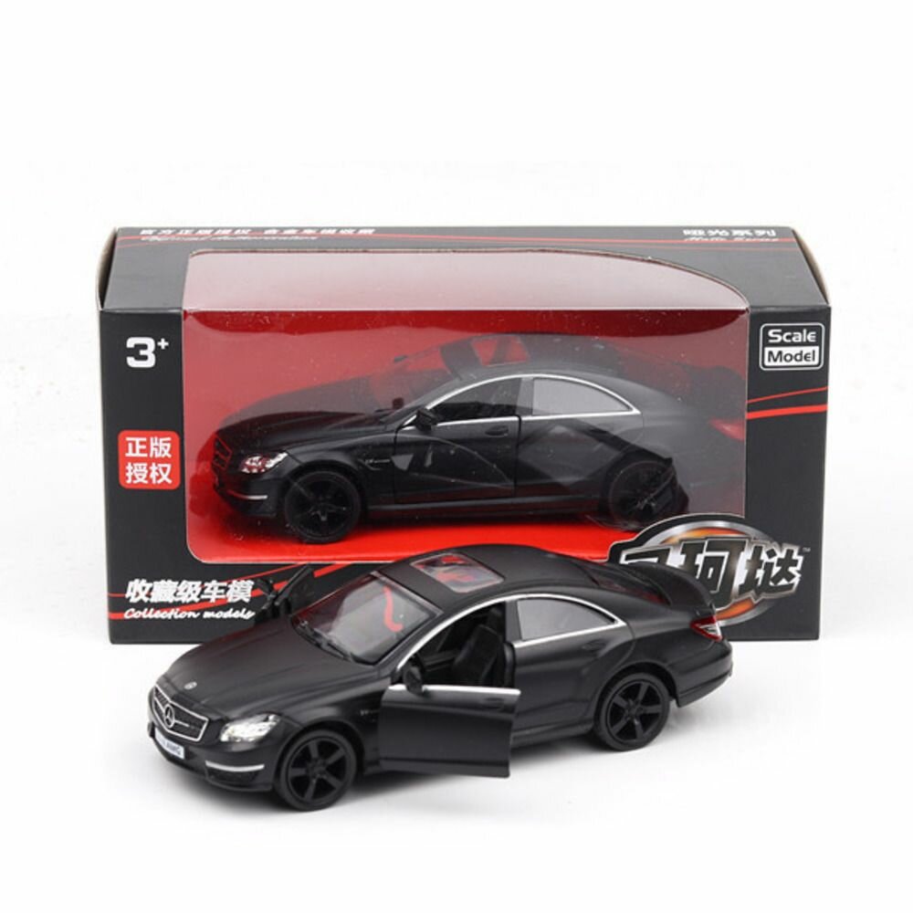 1:36 Mercedes Benz CLS C63 AMG Металлические модели автомобилей, игрушечные подарки для мальчиков, коллекция хобби