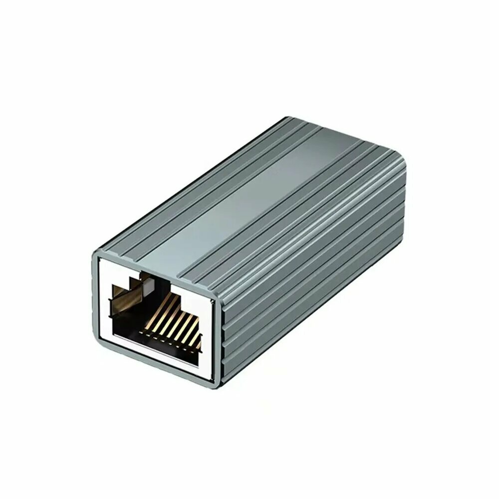 Разъем RJ45 10 Гбит/с (мама) для гигабитного сетевого удлинителя, 1 шт.
