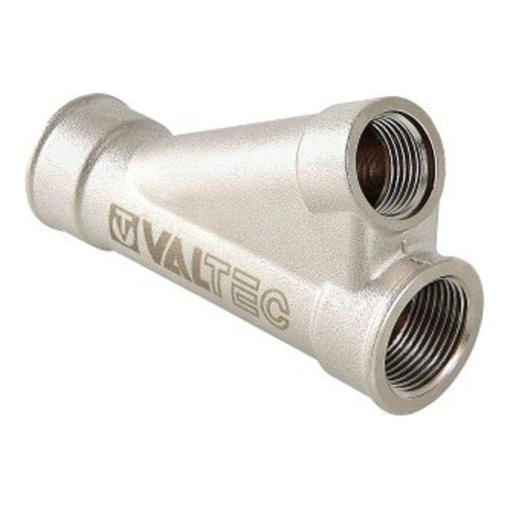 Косой тройник для гильзы под погружной датчик Valtec VTr.136. N.0604