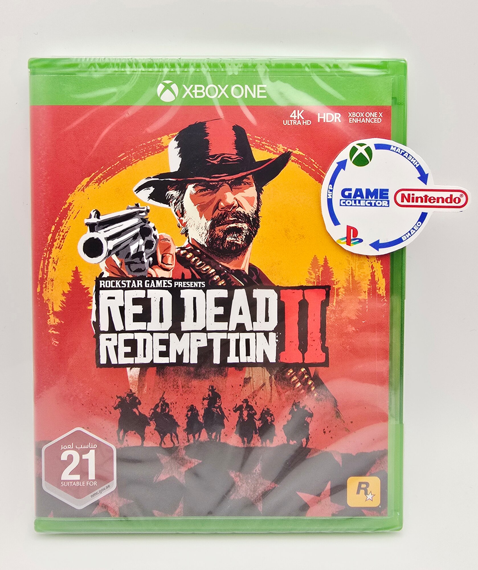 Игра Red Dead Redemption 2 для Microsoft Xbox One на диске с русскими субтитрами.