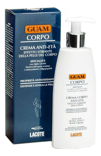 Guam Крем для тела антивозрастной подтягивающий Crema Corpo Anti-Eta Effetto Stirante Della Pelle, 200 мл