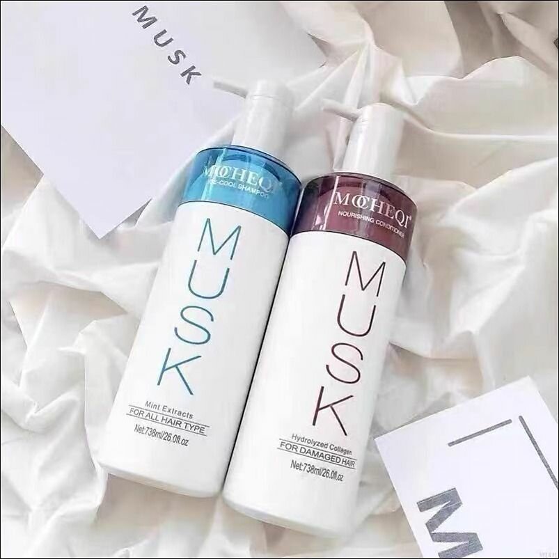 Набор MOHEQI MUSK шампунь и кондиционер 1436 мл, уход за волосами