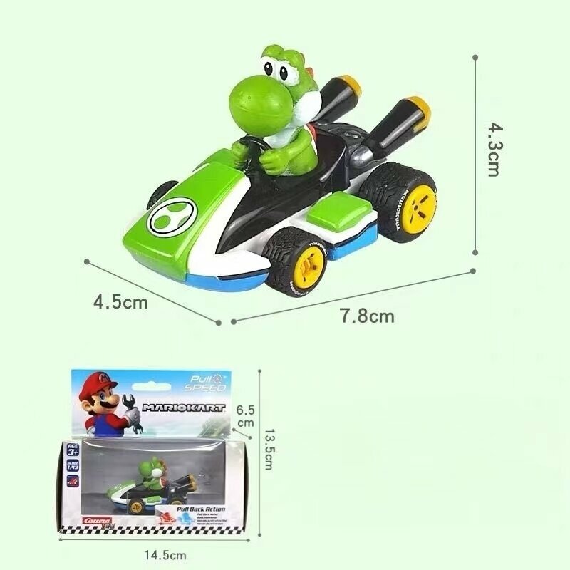 Игрушка Carrera Mario Kart с заводным механизмом (1:43), Йоши