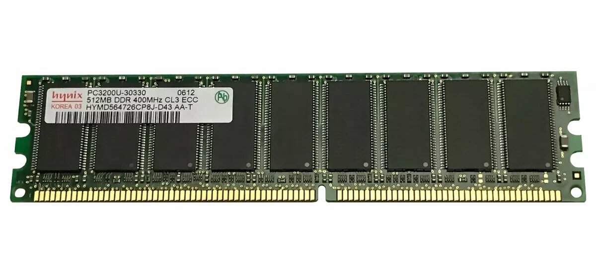 Оперативная память Hynix DDR 0,512Gb HYMD564646CP8J-D43
