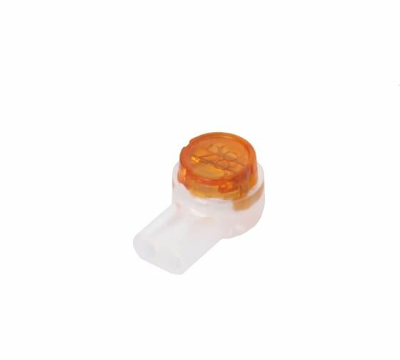 Скотчлок (скотч-лок) TWIST UY2 на 2 провода, жила 0.4-0.9мм, 20-26 AWG, 100шт. UY2-UL-TWCS/100