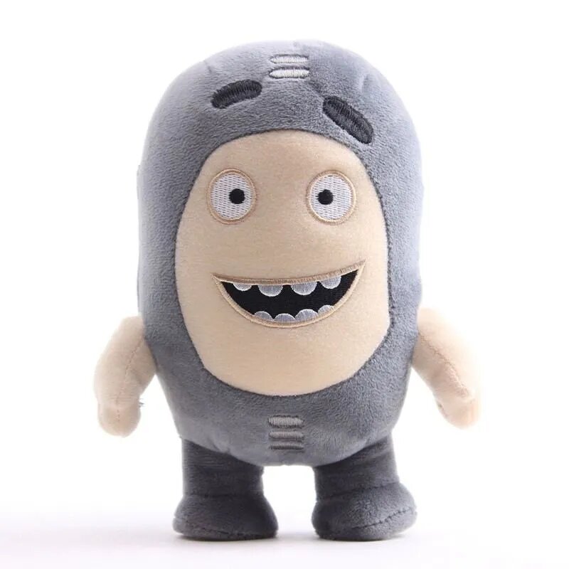 Мягкая игрушка Чудики - Oddbods, серый, хлопок, 1 шт.