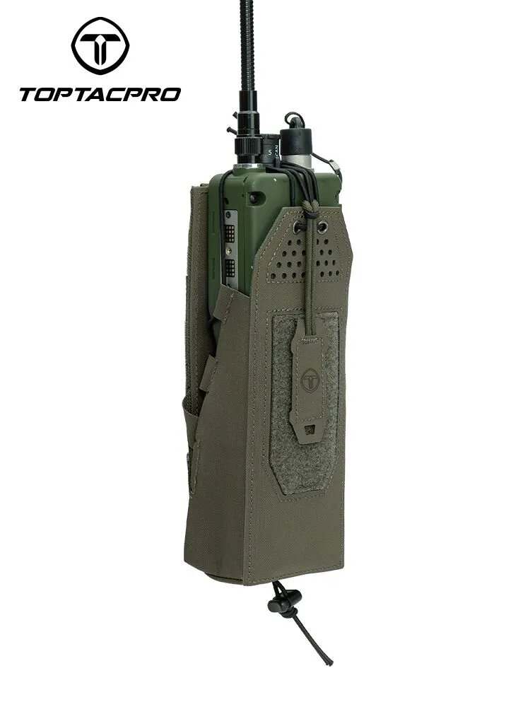 Тактический подсумок под рацию TOPTACPRO для портативных раций PRC 148/152 Сумка для инструментов 8533