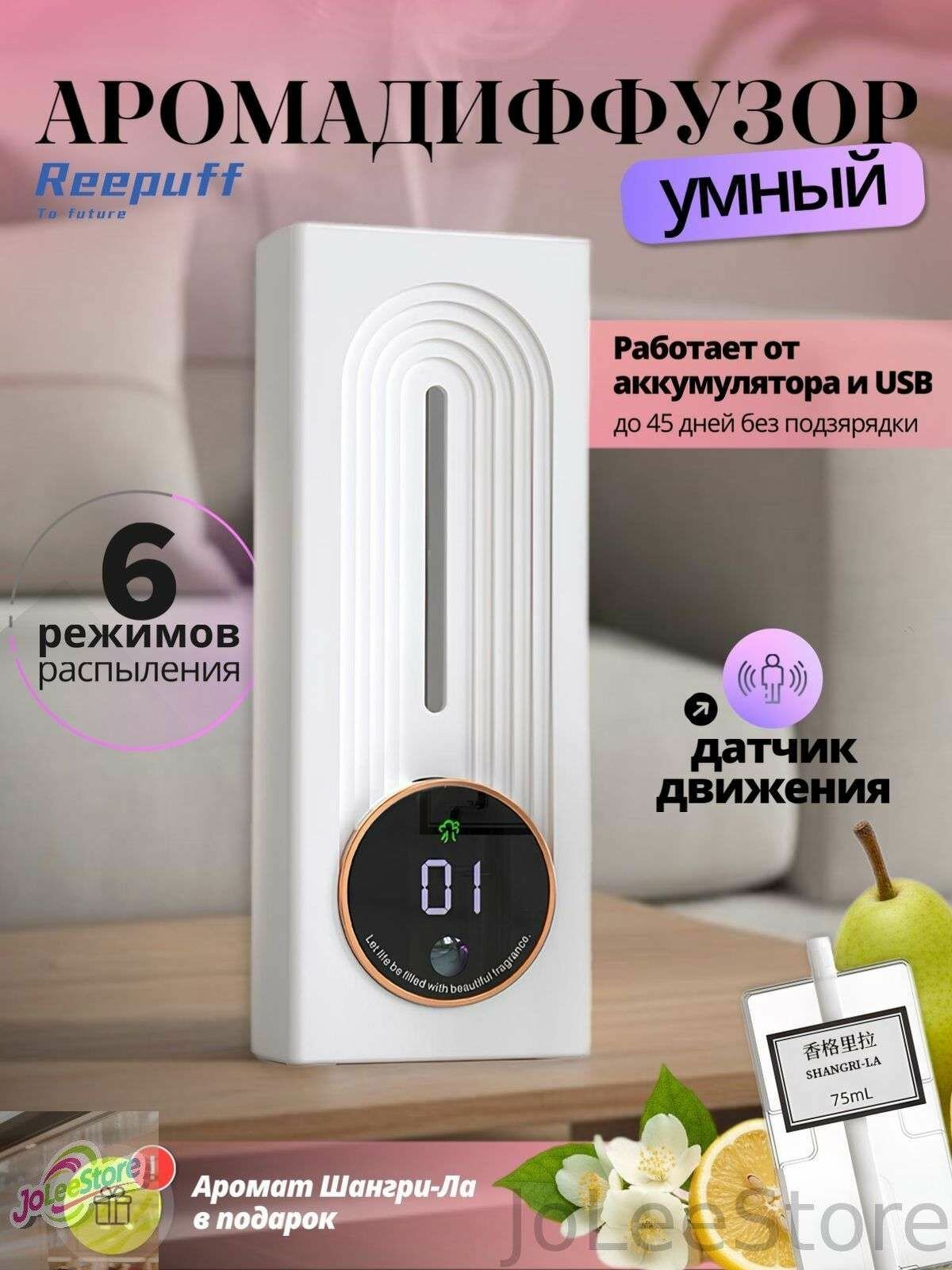 Умный аромадиффузор электронный для дома