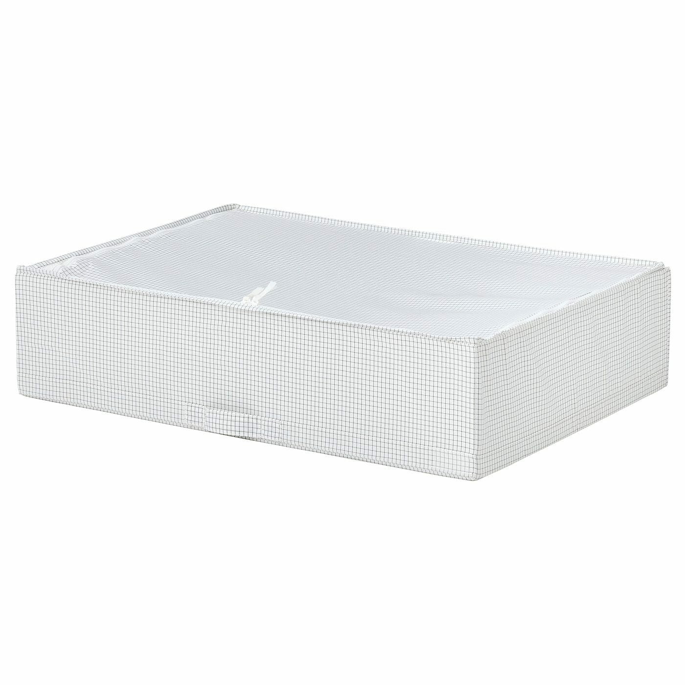 Органайзер для хранения вещей IKEA STUK, белый/черный, 71x51x18 см 206.215.41