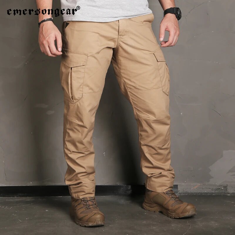 Emersongear Тактические брюки-карго мужские, KH, W34
