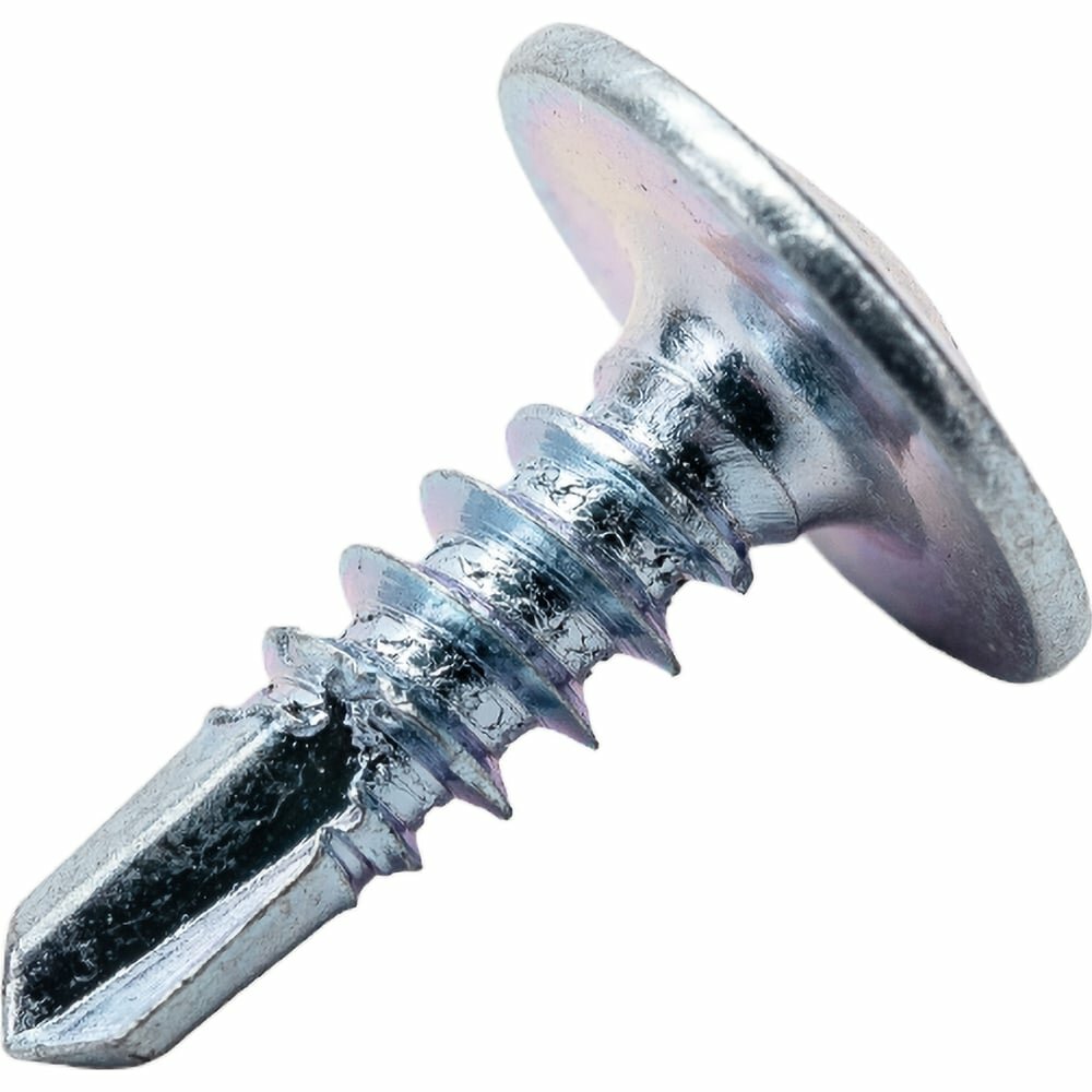 Саморез с прессшайбой Daxmer ПШС 4,2x13 цинк, усиленный, сверло, 800 шт 00-00468489
