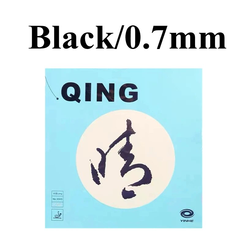 Yinhe Qing резина для настольного тенниса длинные шипы с губкой black 0.7mm sponge