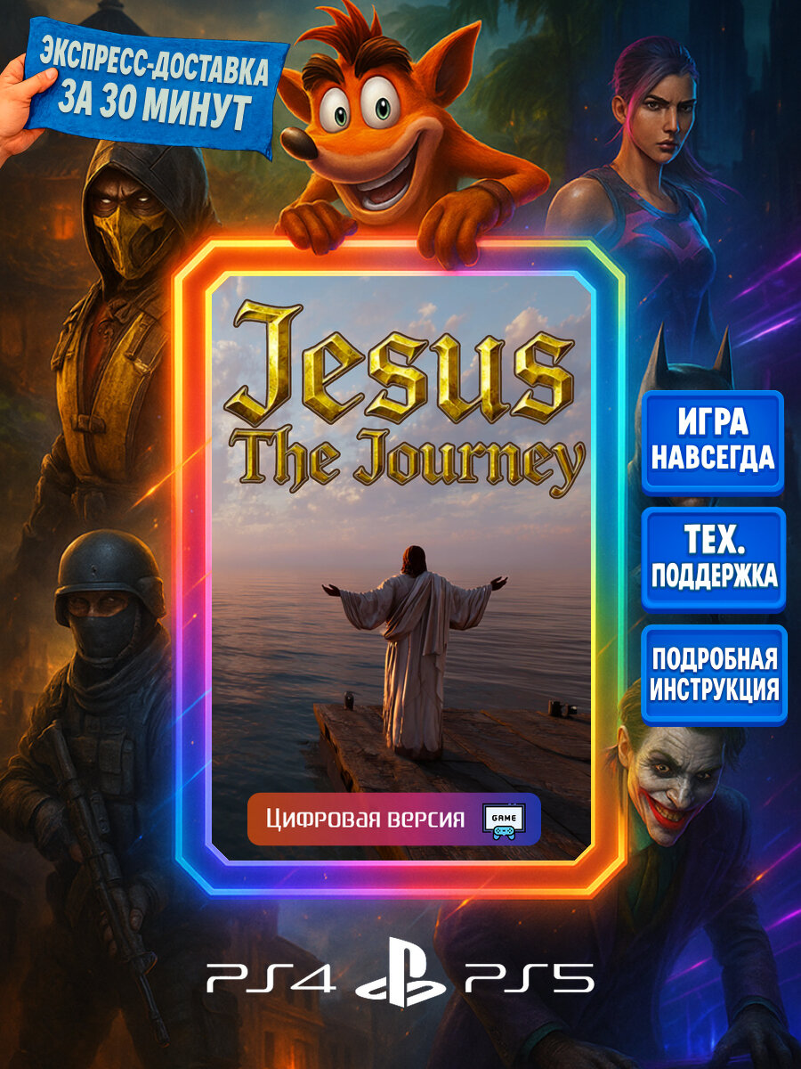 Jesus: The Journey PS4/PS5 | Моментальная доставка | Английский язык | Имитация