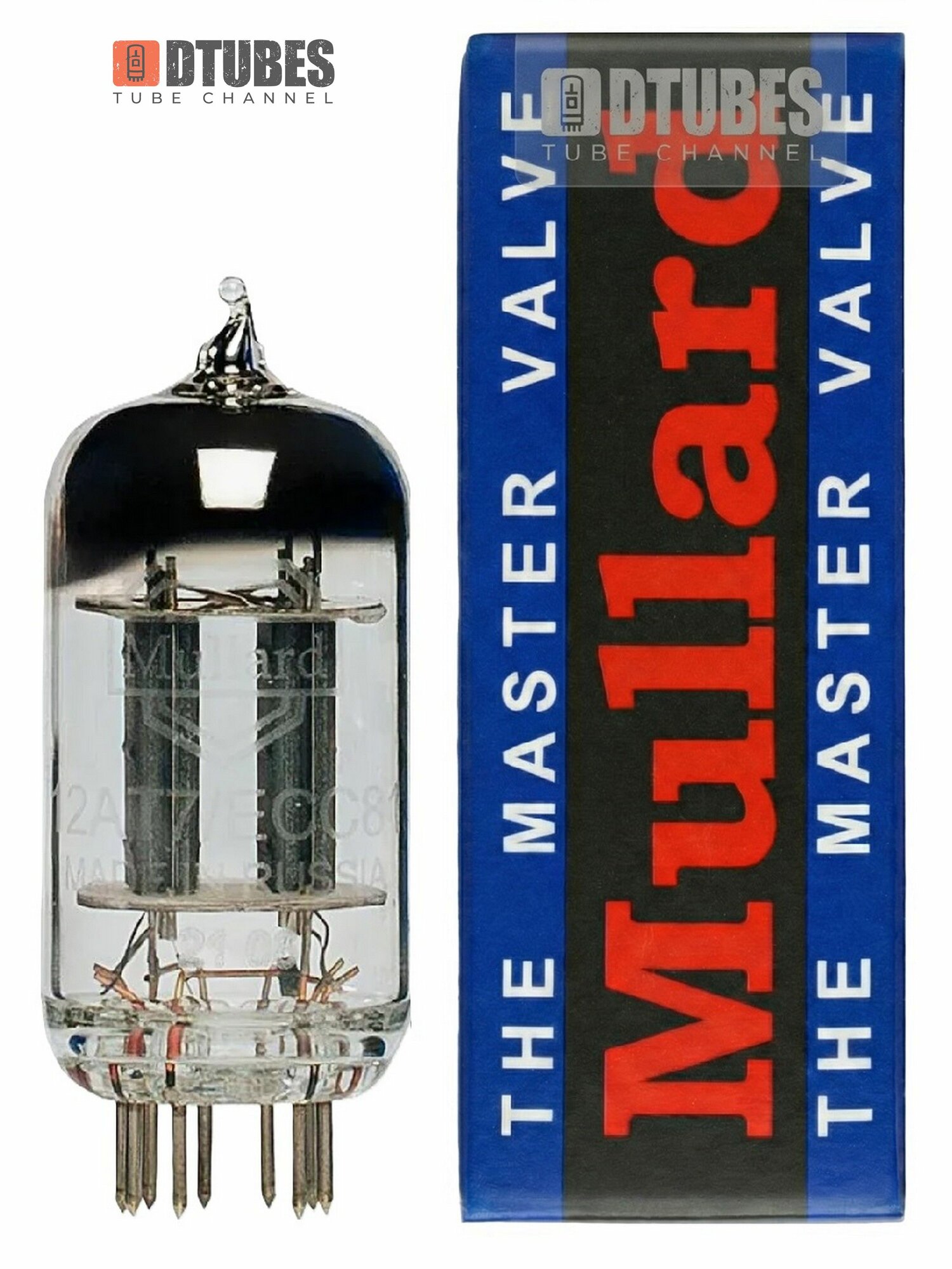 Радиолампа 12AT7 (ECC81) Mullard