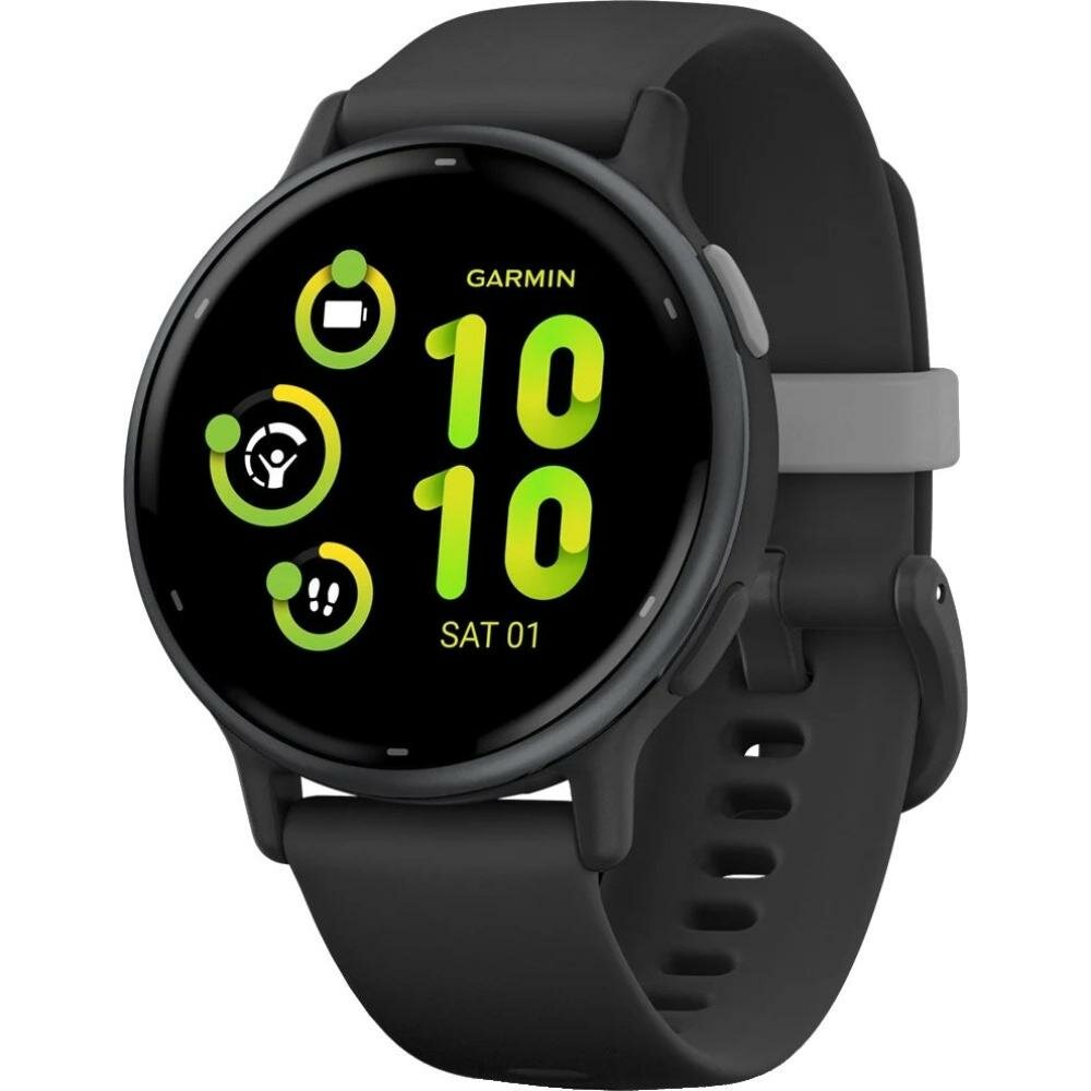 Смарт-часы GARMIN Vivoactive 5 (010-02862-5A), Черный