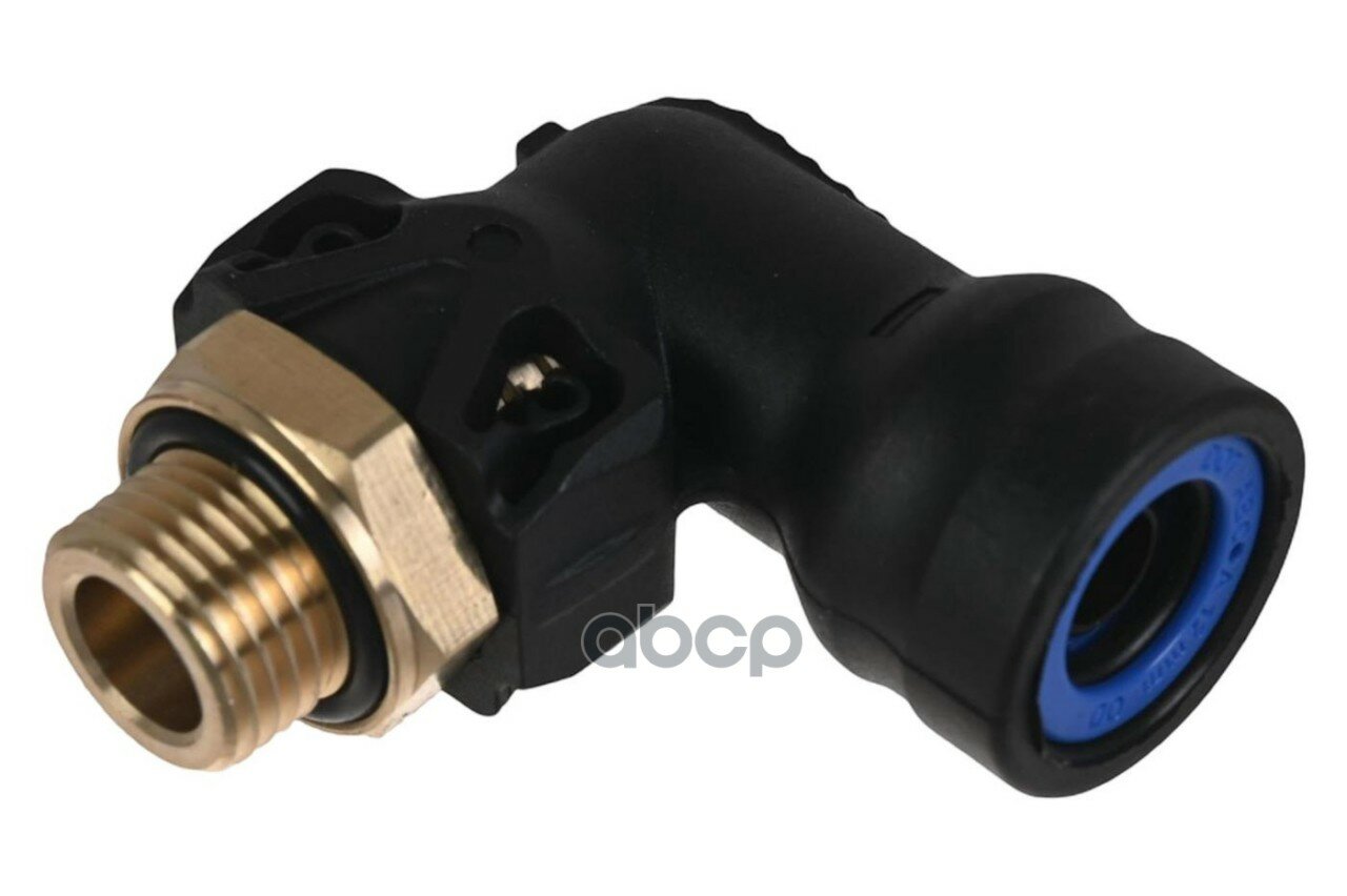 Cоединитель угловой трубок! (л) D12x1.5-M16x1.5 SW22 SAF ZENTPARTS арт. Z186060