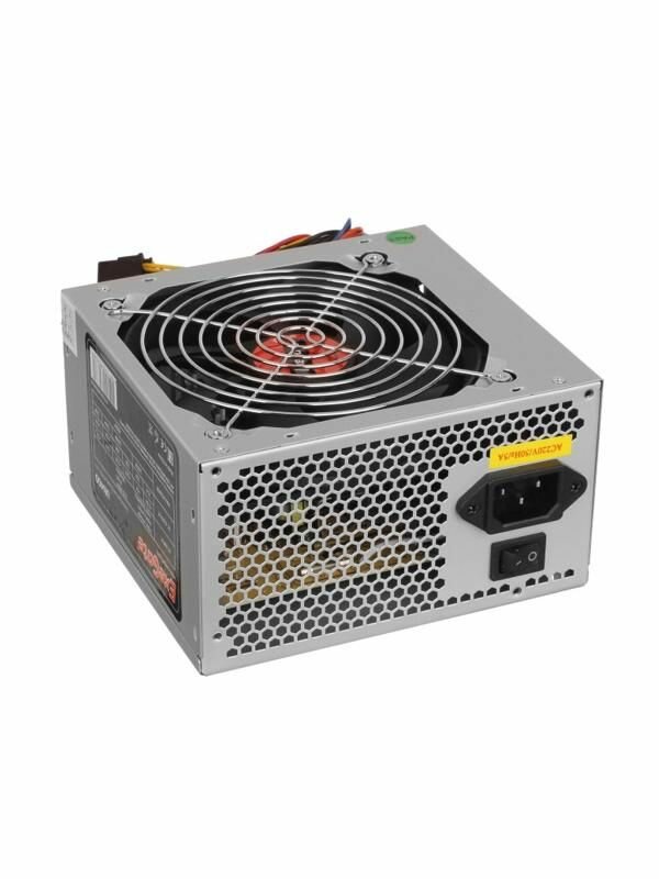 Блок питания компьютера ATX 2.3 600Вт ExeGate UNS600 12 см, 20+4 pin, 6+2pin PCI-E, 3 SATA, 2 Molex