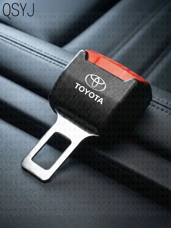 Замки ремней безопасности 2 шт. для Toyota chr Corolla Camry rav4 Land Cruiser Prado Yaris hilux prius avensis auris verso fortuner