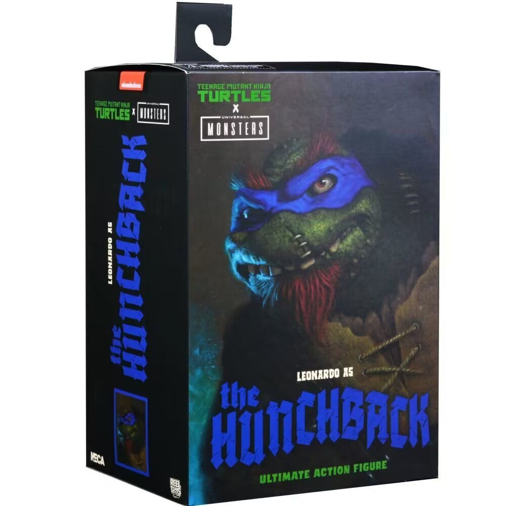 Фигурка TMNT Leonardo Cursed Creatures, коллекционная модель PVC, шарнирная, высота 18 см
