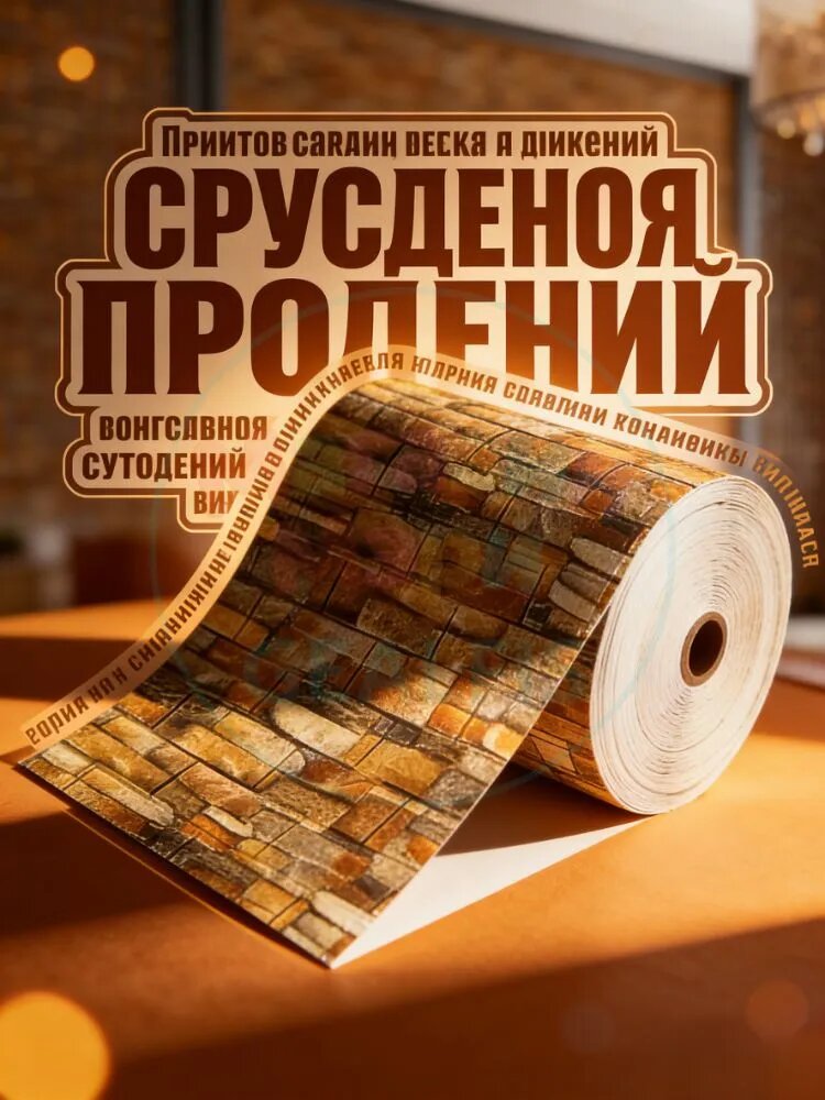 Мягкие стеновые панели рулон на балкон 70х100 см. Самоклеящиеся 3D обои под камень для лоджии, утепляющее покрытие и стильный дизайн лофт.