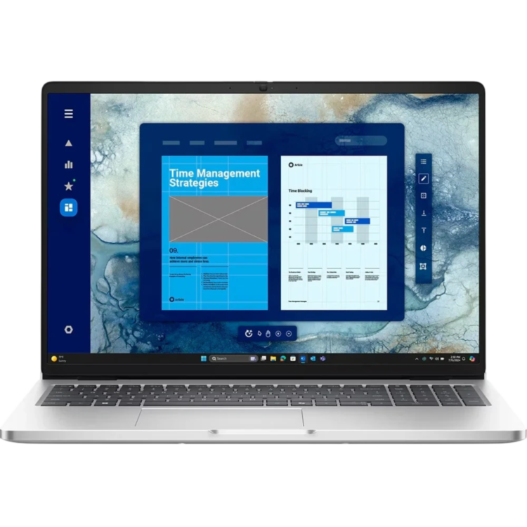 Ноутбук Dell 16 Intel Core 7 150U,16" 1920x1200,16Gb,1Tb SSD, Intel Graphics, Win 11 Home, Silver