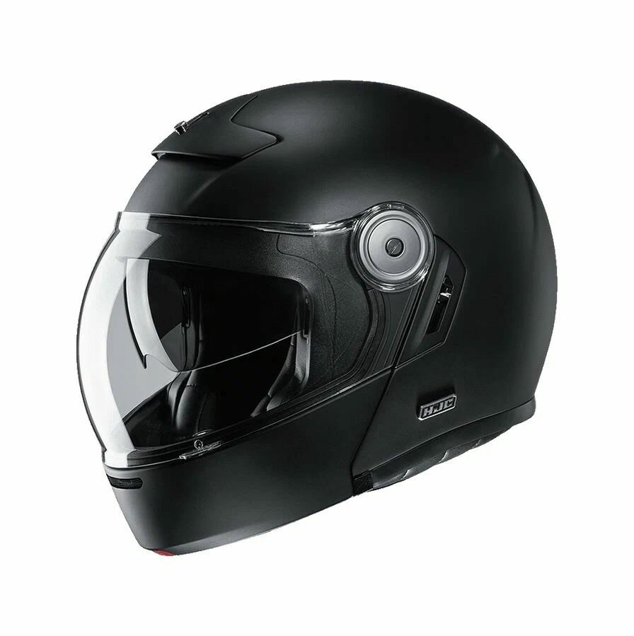 Шлем мотоциклетный модуляр HJC V90 SEMI FLAT BLACK Черный матовый, размер XL