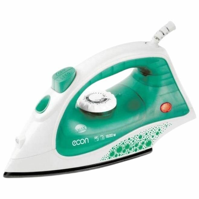 Утюг ECON ECO-BI1601 белый/зеленый