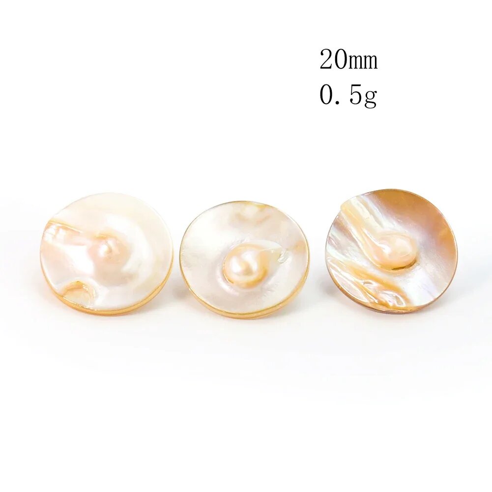 5 шт. жемчужные пуговицы Quasimodo 5PC Round with pearl