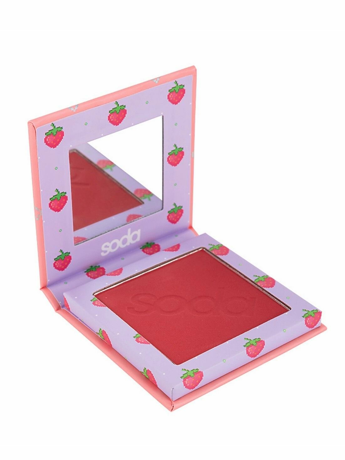 SODA Румяна прессованные #rosycheeks, № 101 Cherry Cake, 9 Г