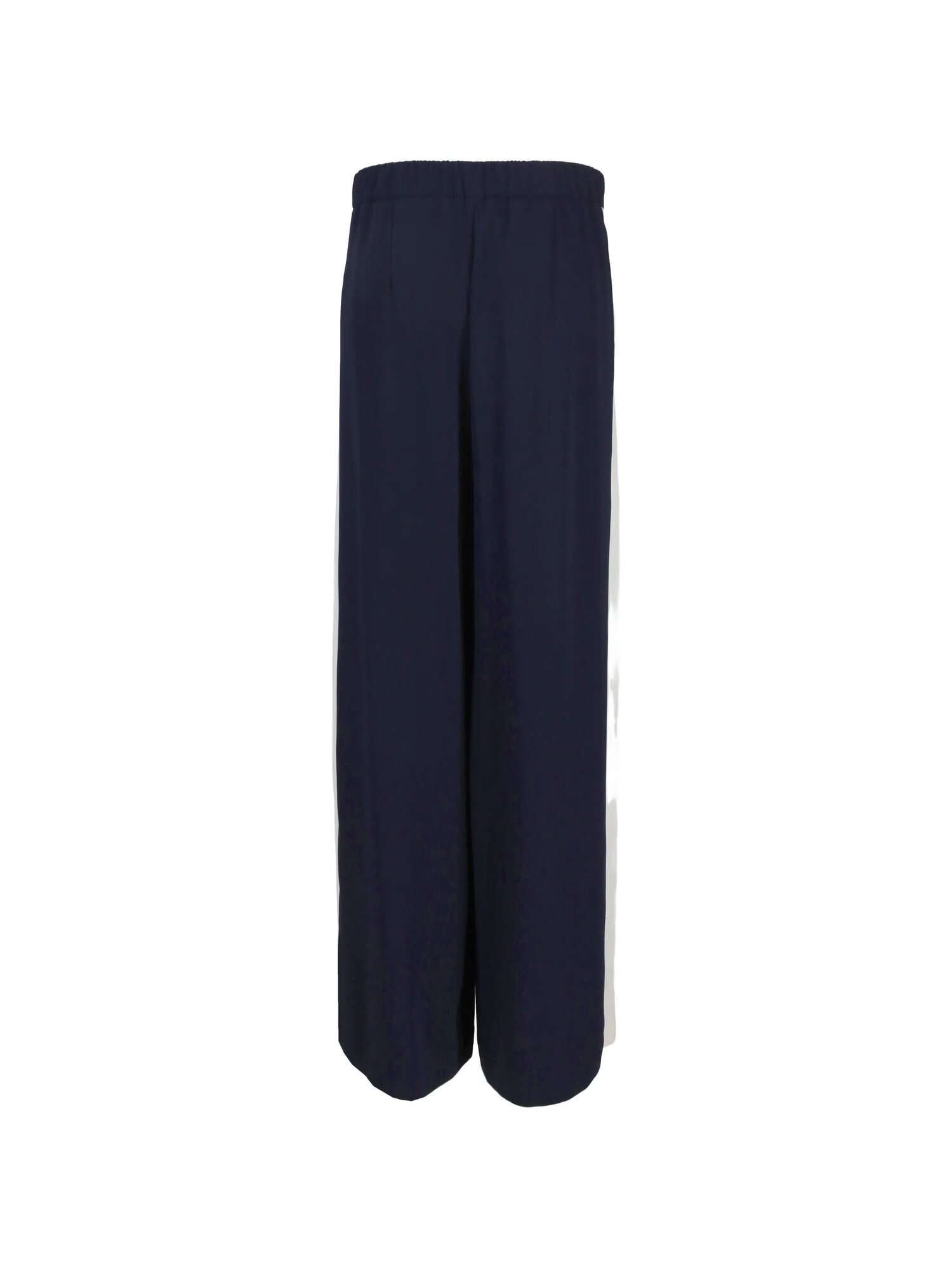 Брюки P.A.R.O.S.H. Side-stripe wide-leg trousers, размер 42, blue — фото 1